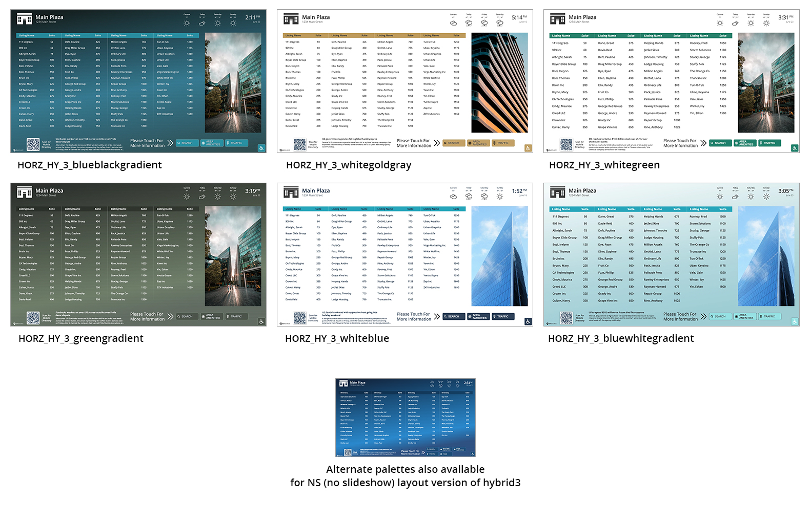 TouchSource Inspire Designs