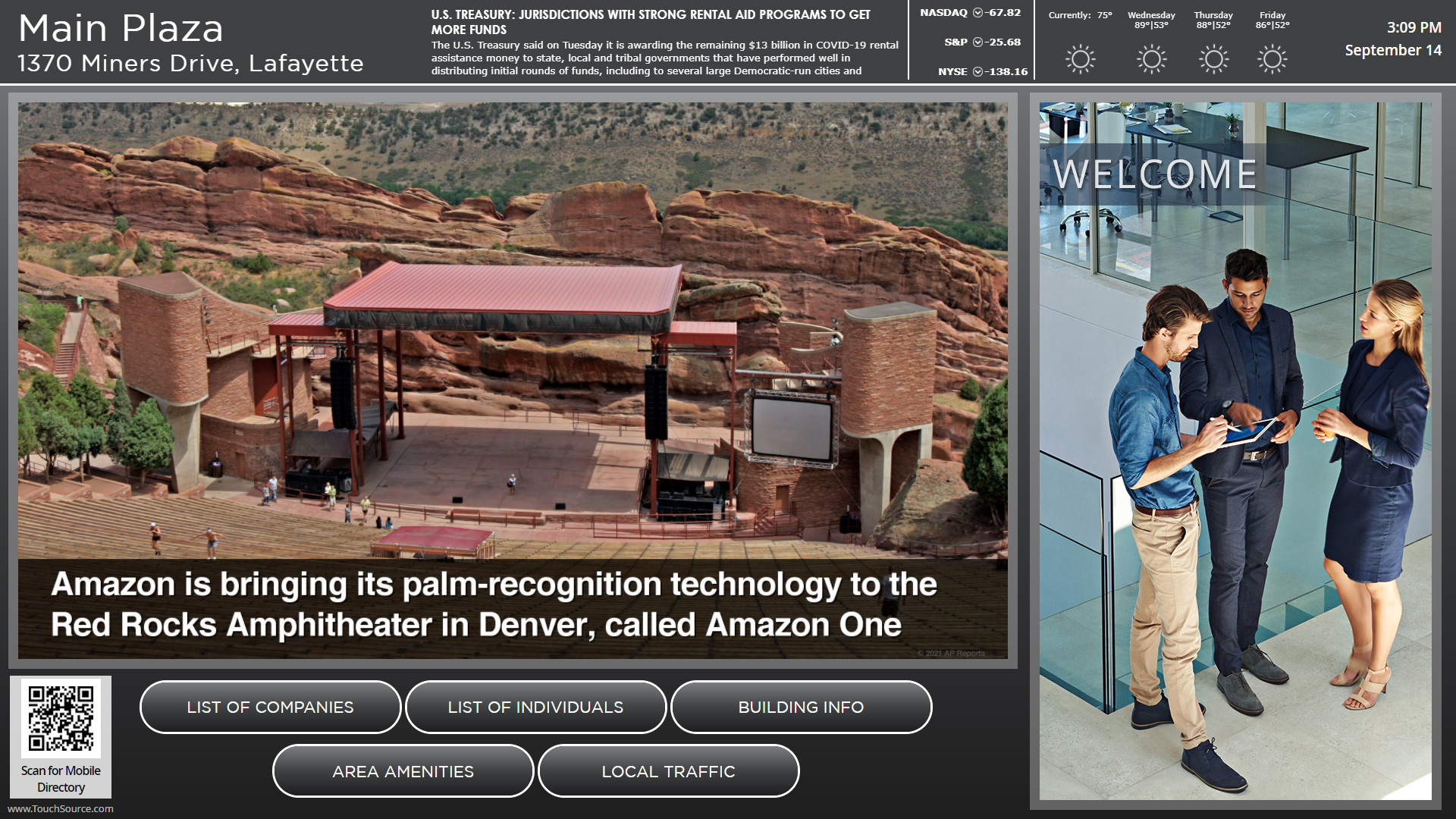 TouchSource Video & Directory Media Network Designs