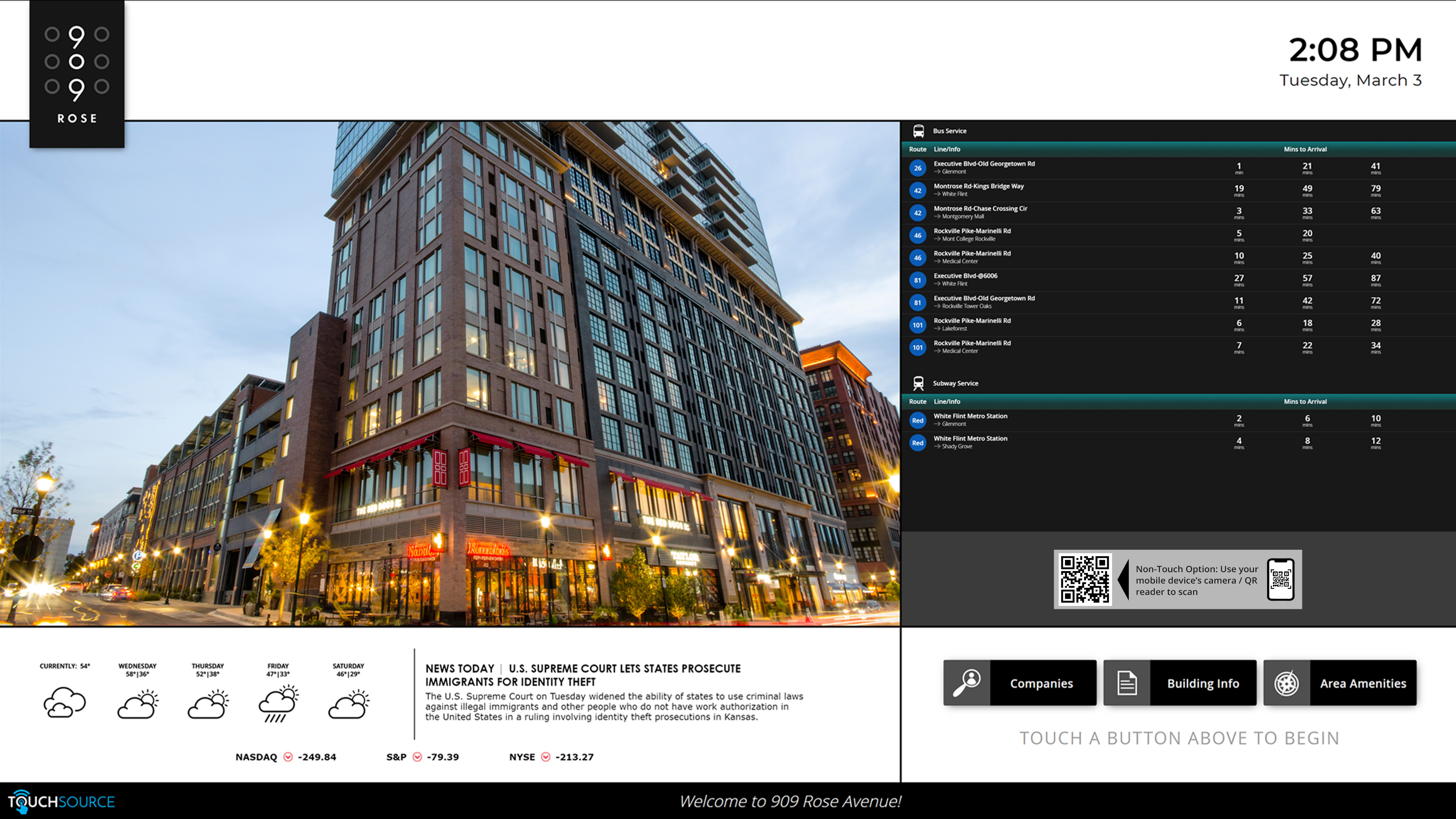 TouchSource Video & Directory Media Network Designs