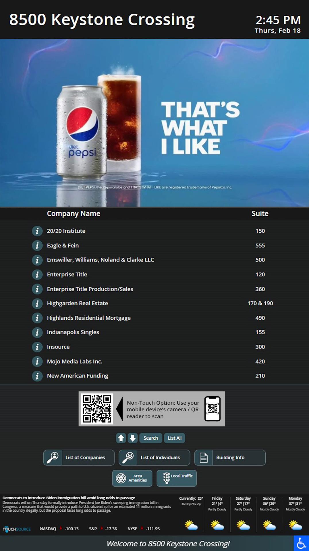 TouchSource Video & Directory Media Network Designs