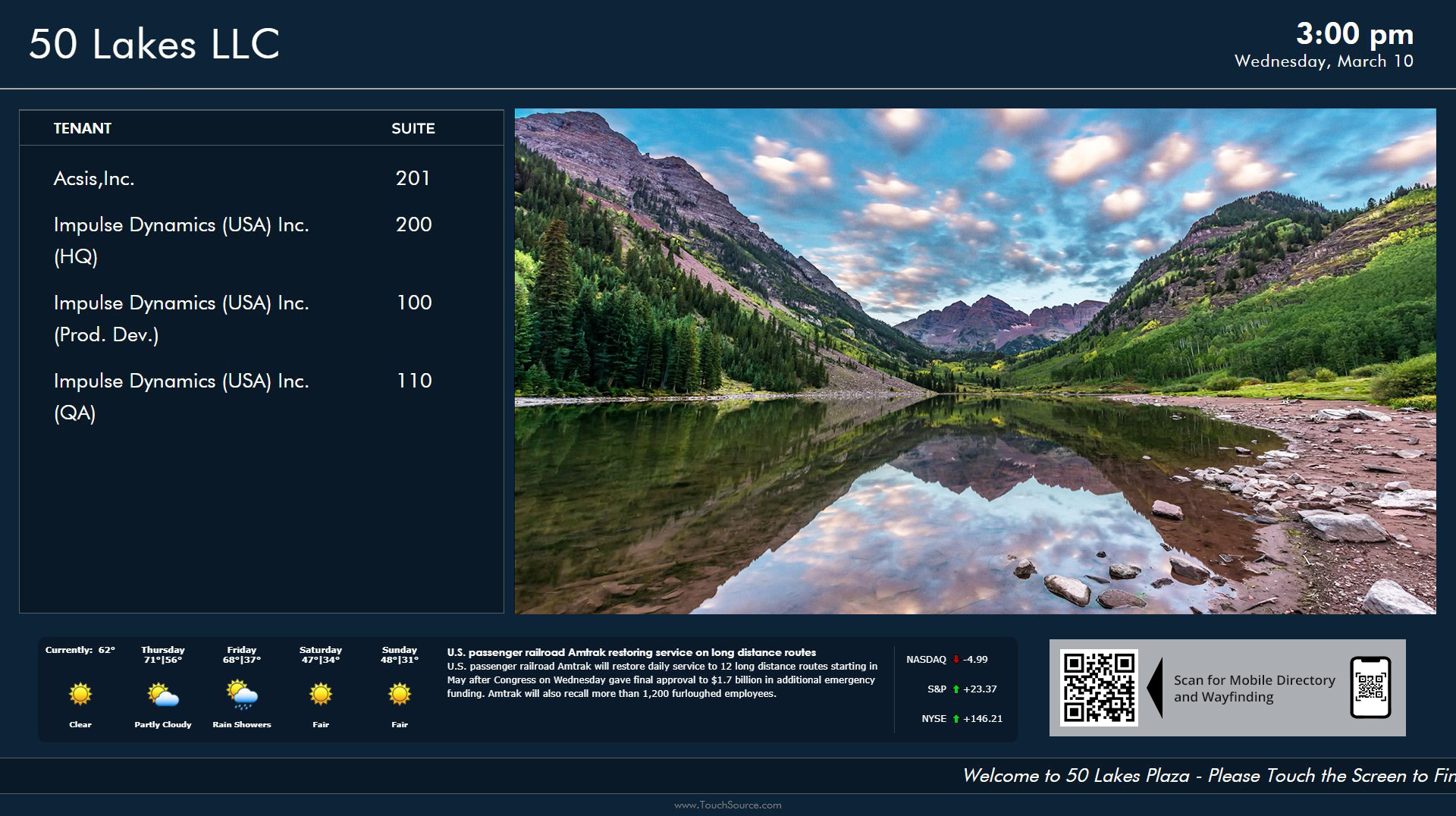 TouchSource Video & Directory Media Network Designs