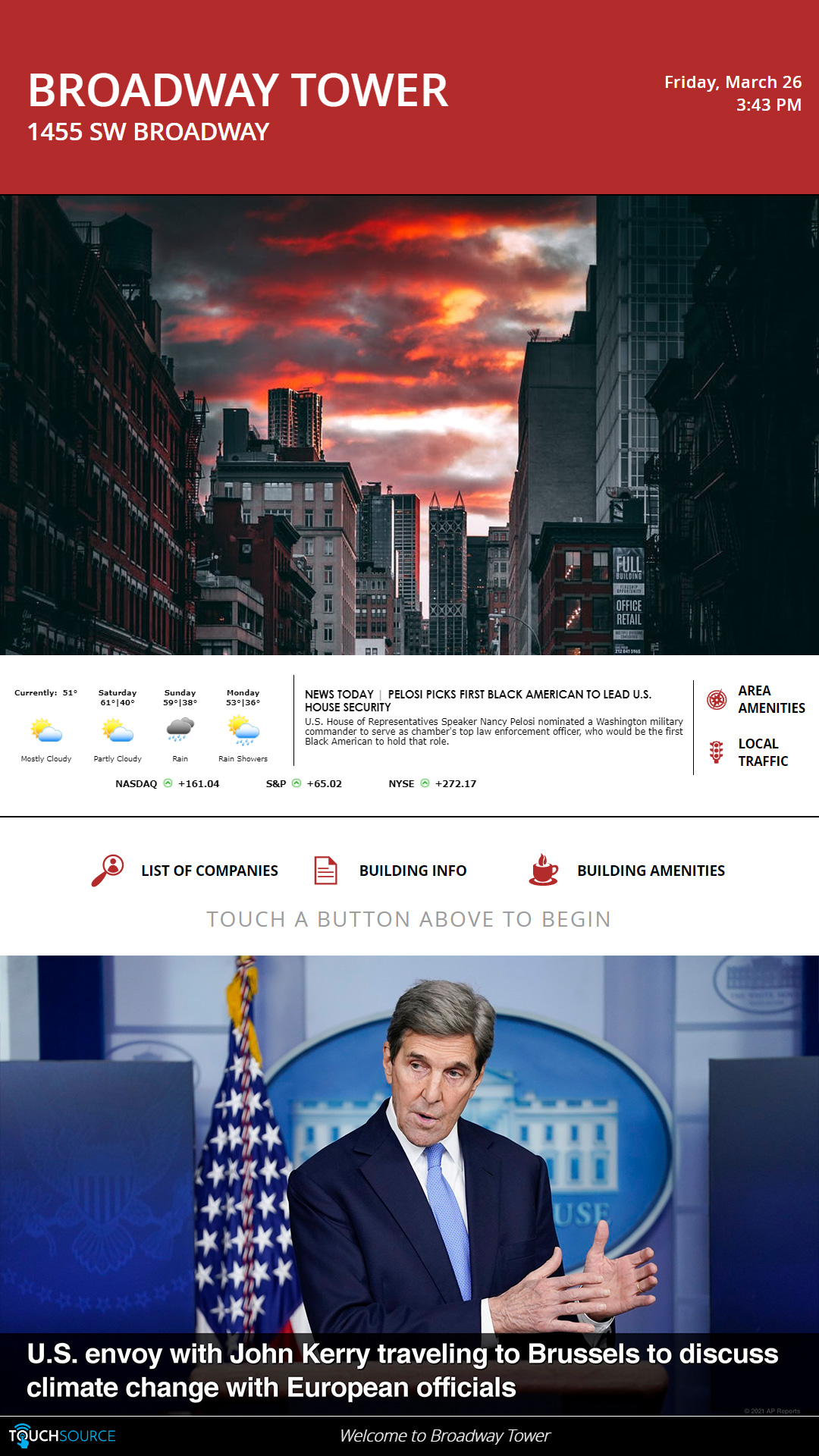 TouchSource Video & Directory Media Network Designs