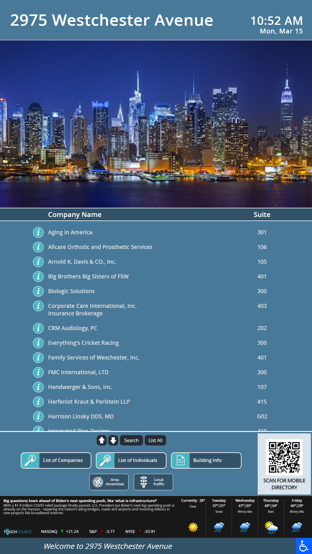 TouchSource Video & Directory Media Network Designs