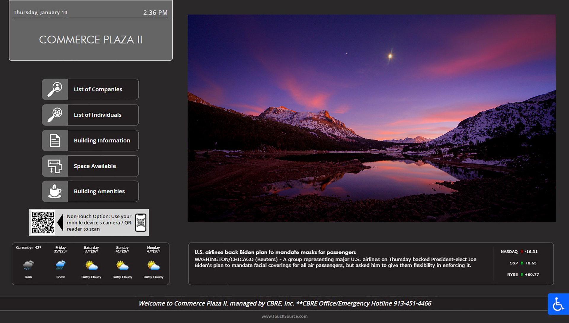 TouchSource Video & Directory Media Network Designs